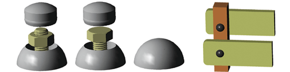 ARTICOLI TECNICI IN PLASTICA E METALLO : 036 Copri vite/dado - Gandini ...